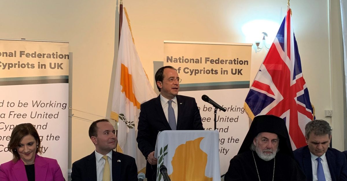 President Christodoulides praised diaspora and emphasised his priority ...
