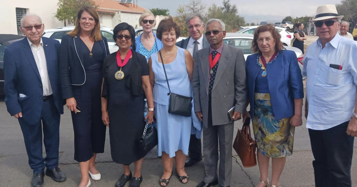 Caroline Nokes MP and Mayor of Barnet attend this year’s Morphou Rally ...