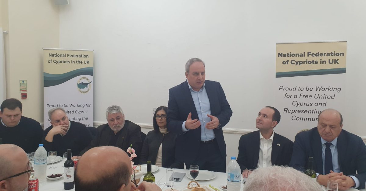 Federation hosts Working Dinner for AKEL General Secretary Stefanos ...